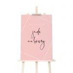 MIA Welcome Sign - Jellypress Wedding Signage