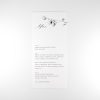 MAGNOLIA Menu Card - Jellypress Place Cards Wedding